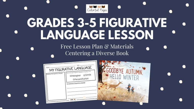 Grades 3-5 Figurative Language Lesson: Free Lesson Plan & Materials ...